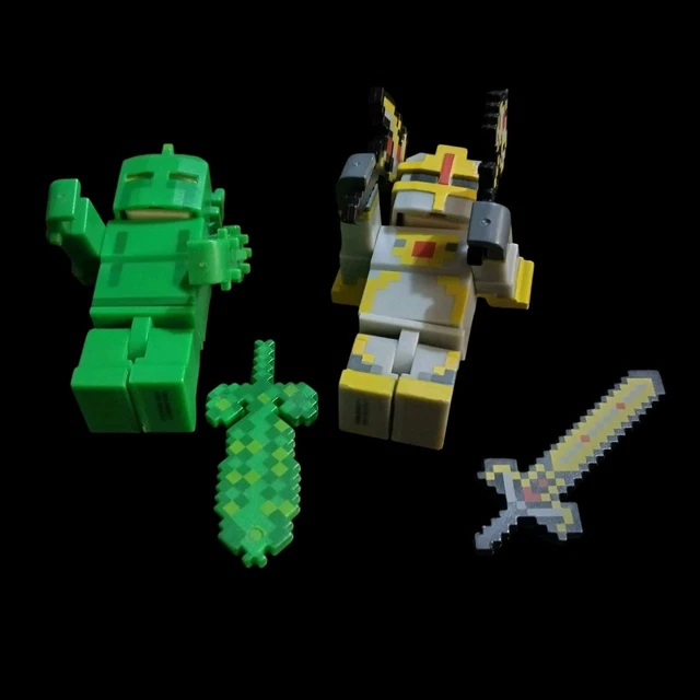 2 X TERRARIA Figures - Cactus Armour And Hallowed Armour - Accessories ...
