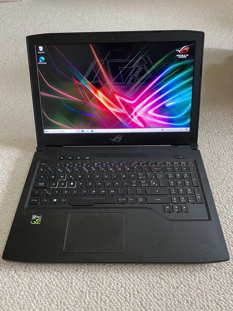 PC PORTABLE ASUS rog GL503G I7-8750h 16Go HDD 1To SSD 256Go Windows10 ...