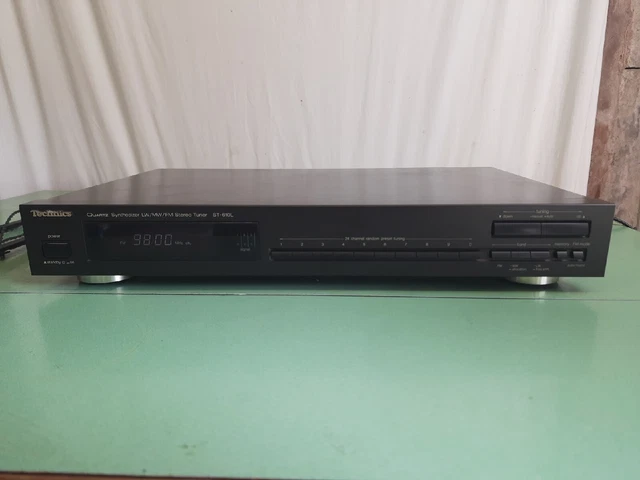 TECHNICS ST-610L STEREO Tuner LW MW FM Quartz Synthesizer with loop ...
