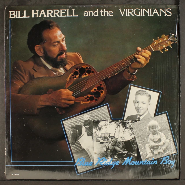 BILL HARRELL: BLUE Ridge Mountain Garçon Cuir 12 " LP 33 RPM EUR 23,29 ...