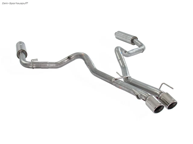BORLA TYPE S Inox Système Complet de Kat Dodge Viper GTS + RT-10 V10 ...