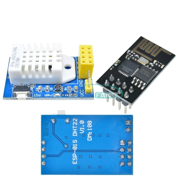 ESP8266 DHT22 AM2302 ESP-01/01S Temperature Humidity Sensor Wifi Wireless Module £8.54 - PicClick UK