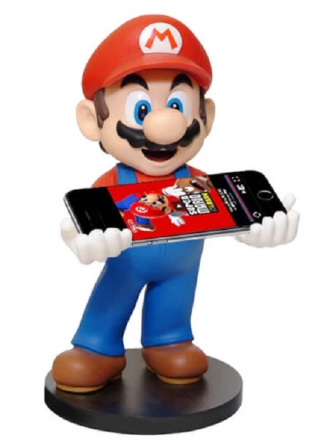 SUPER MARIO FIGURE Console 3DS Holder / Phone Holder 12" LARGE Xmas ...