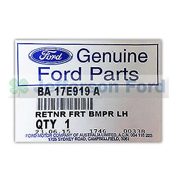 GENUINE FORD FALCON Ba Bf Front Bumper Bar Slide Brackets Xr6 Xt EUR 54 ...