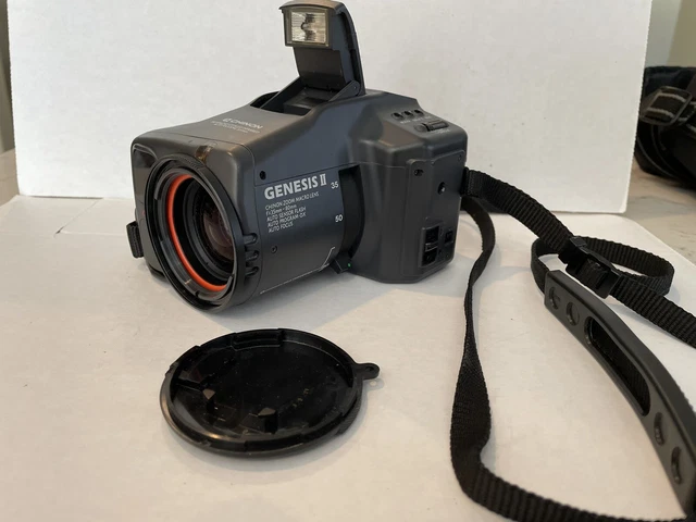 CHINON 35MM FILM Camera W/ Bag Works Perfectly tested Genesis II £17.10 ...