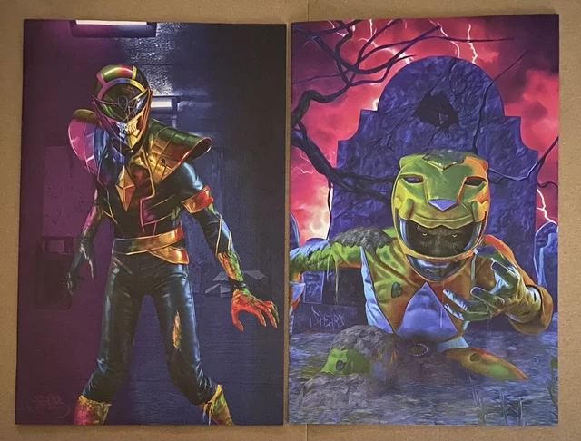 MIGHTY MORPHIN POWER Rangers #119 2024 Zombie Ranger Variant Comic Book ...