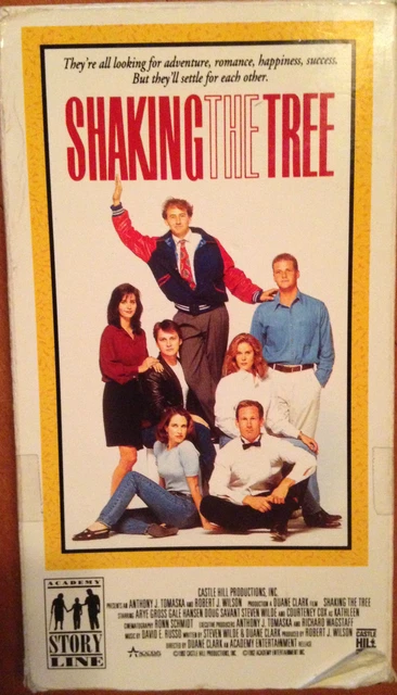 SHAKING THE TREE (VHS) 1990 Coming of age drama w/ Courtney Cox and ...