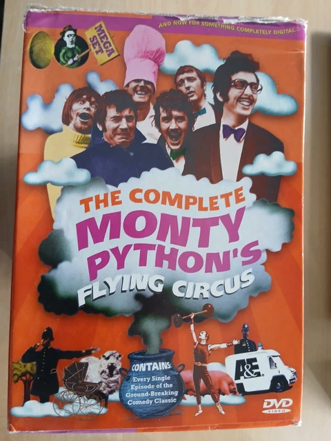 THE COMPLETE MONTY Pythons Flying Circus, DVD Box Set, Region 1, Free ...