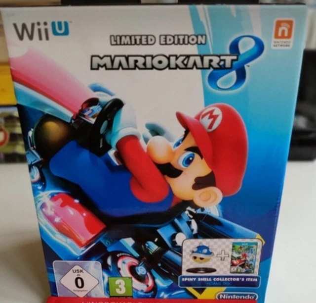 Mario Kart 8 Édition Limitée Nintendo Wii U 2014 Très Bon état
