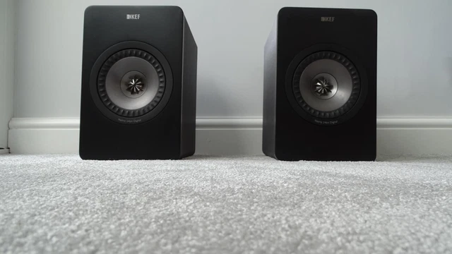 KEF X SERIES X300A Active Desktop Speakers Grey/Black £37.12 - PicClick UK