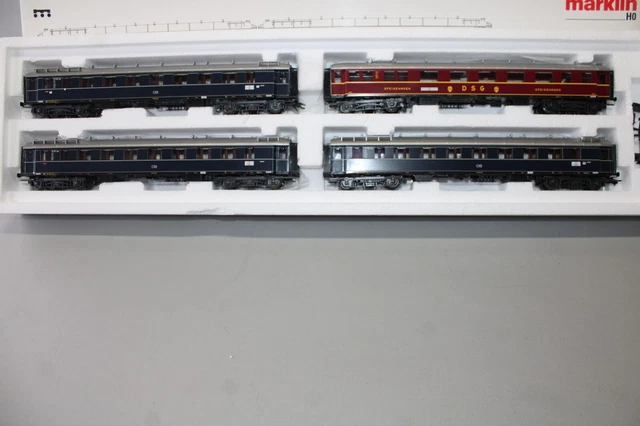 MÄRKLIN 42281 EXPRESS Train Car Set Glückauf Scale H0 OVP £150.47 ...