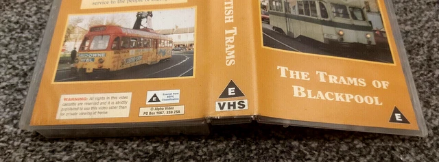THE LAST BRITISH Trains The Trams Of Blackpool Trains Railway Pal Vhs ...