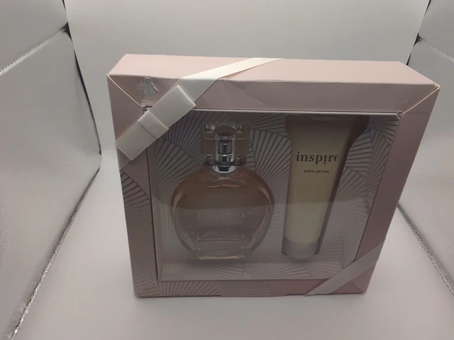 BRAND NEW RARE marks & Spencer gift set inspire. 100ml EDT spray & body ...
