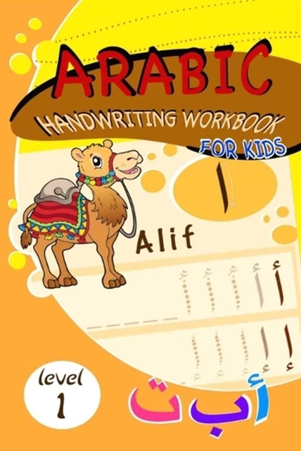 ARABIC ALPHABET HANDWRITING practice for kids by Ilham Books Paperback ...