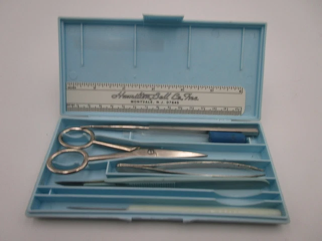 VINTAGE HAMILTON-BELL CO. Dissection Lab Kit 1960's £5.65 - PicClick UK