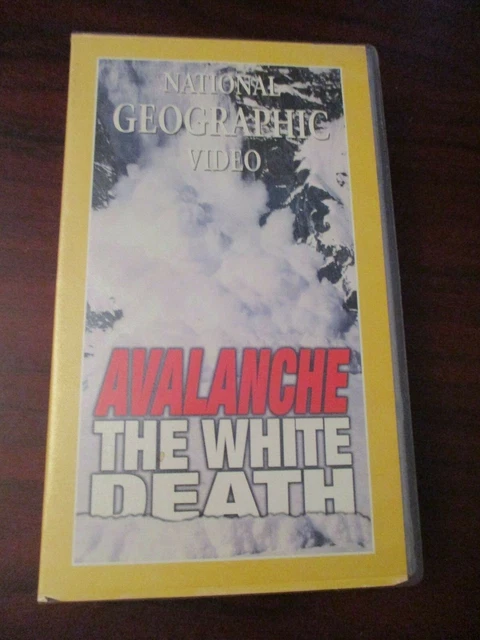 NATIONAL GEOGRAPHIC AVALANCHE The White Death VHS Video Tape (NEW) £4. ...