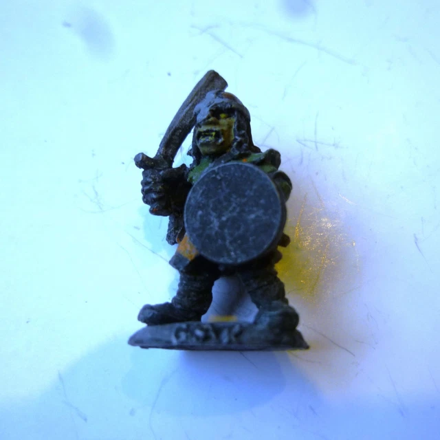 CITADEL GAMES WORKSHOP C41 Lone Wolf Giak Figure Solid Base Pre slotta ...