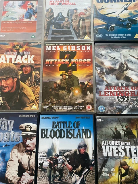 CLASSIC WAR MOVIES - Build Your Own DVD Bundle - Buy 3 Get 2 Free ...
