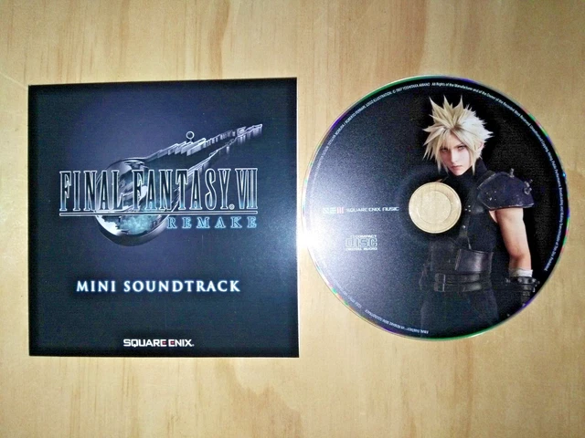 FINAL FANTASY VII Remake OST MUSIC MINI SOUNDTRACK GENUINE FF7 CD ...