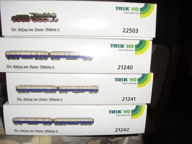 TRIX HO, &KAISER Wilhelm Zug" mit Blessuren 21240-42 , 22503 EUR 340,00 ...