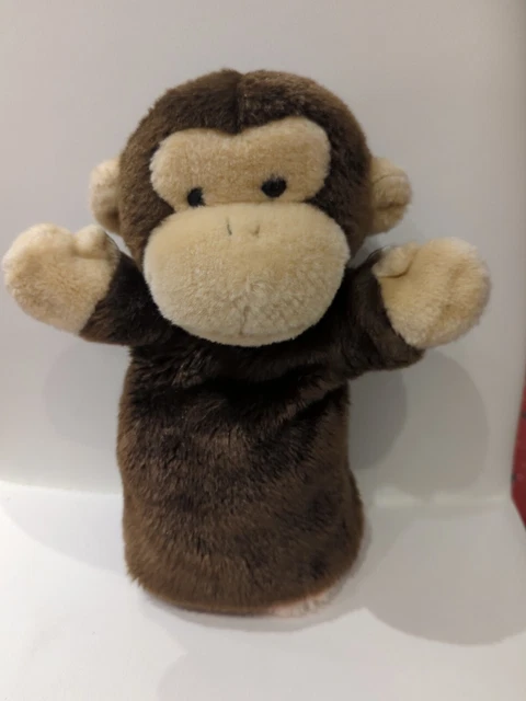 PAPYRUS BROWN MONKEY Hand Puppet £7.90 - PicClick UK