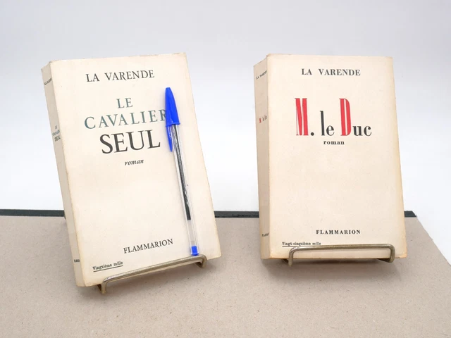 LA VARENDE : Cavalier Seul (1956, E.O.) + M. Le Duc (1958, E.O.) - Très ...