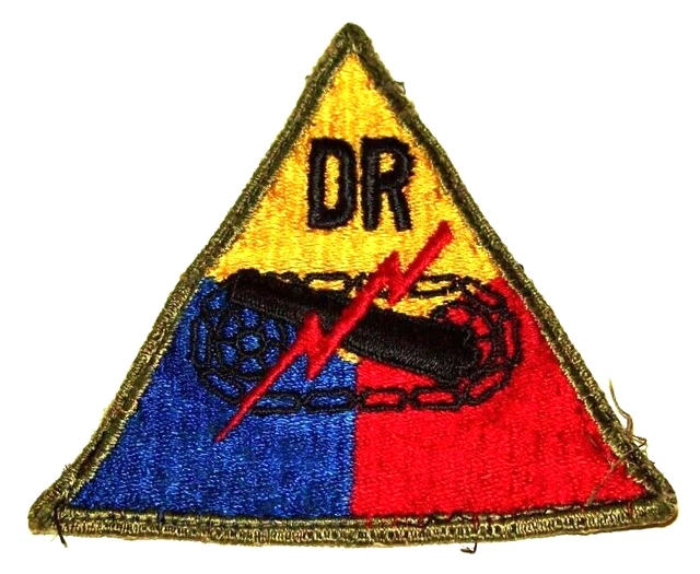 ORIGINAL CUT-EDGE WW2 Armor Demonstration Regiment Patch Off Uniform £ ... ORIGINAL CUT-EDGE WW2 Armor Demonstration Regiment Patch Off Uniform £ ...