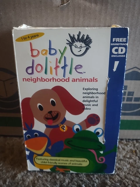 VINTAGE VHS BABY Dolittle Neighborhood Animals NO CD £12.00 - PicClick UK