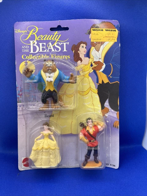DISNEYS BEAUTY AND The Beast Collectible Figures 1993 Mattel Brand New ...