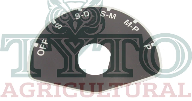 DAVID BROWN 850 880 950 990 Implematic Tractor Light Switch Positions ...