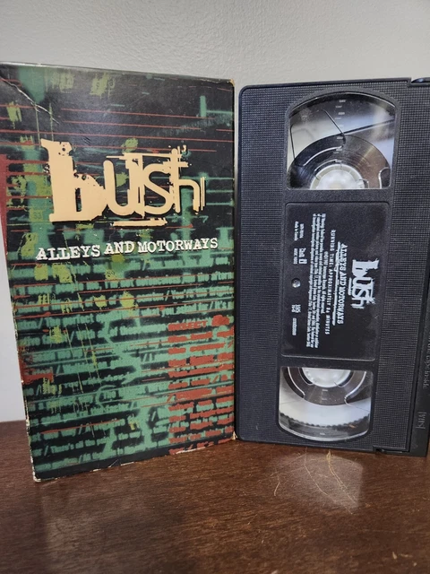 ALLEYS & MOTORWAYS by Bush (VHS, Nov-1997, Interscope (USA)) $14.99 ...