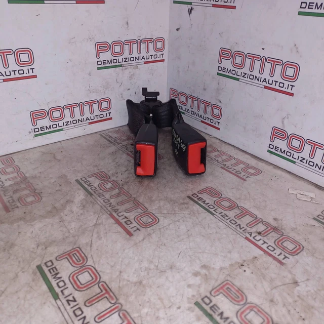 AGGANCIO CINTURA DI SICUREZZA POST. SX. per FIAT PANDA VAN (0X) 1.3 MJT ...