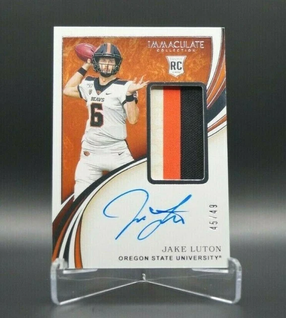 JAKE LUTON */49 Autografo Panini Collezione Immacolata Collegiata ...