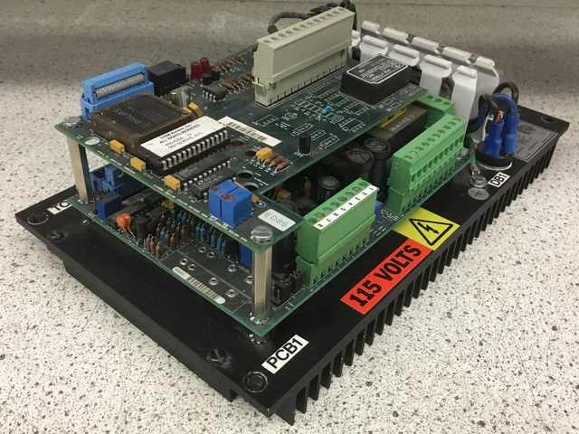 ACRISON 134-0444 VARIABLE Speed DC Motor Controller + 060 Option Module ...