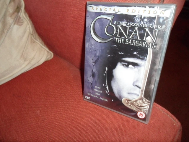 CONAN THE BARBARIAN - arnold schwarzenegger (dvd) new/sealed (special ...