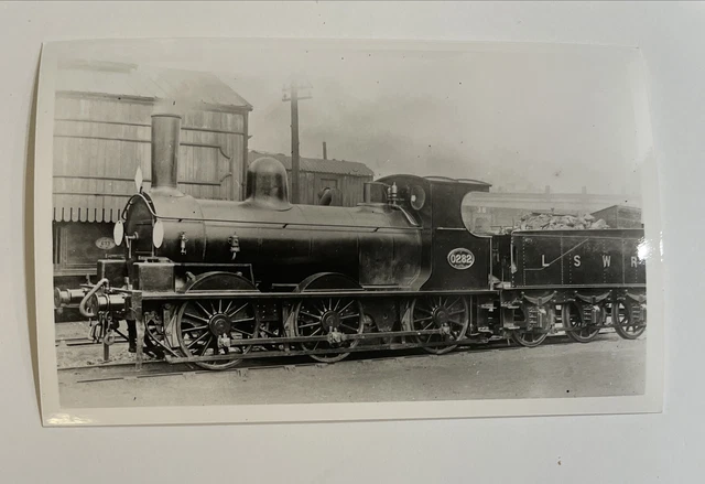 LSWR RAILWAY LOCOMOTIVE Photograph - 0282 - A1080 £3.50 - PicClick UK