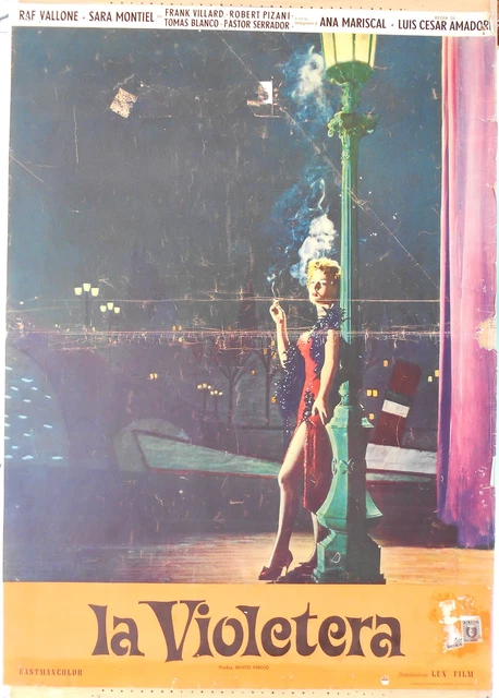 FOTOBUSTA 2, LA Violetera, Raf Vallone, Sara Montiel, Mariscal ...