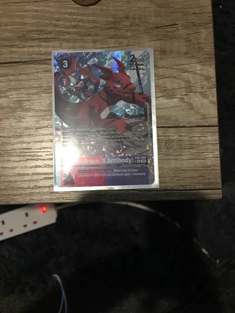 EX8-009 GUILMON (X Antibody) : Rare Alternative Art Digimon Card : EX08: Chain o £20.35 ...