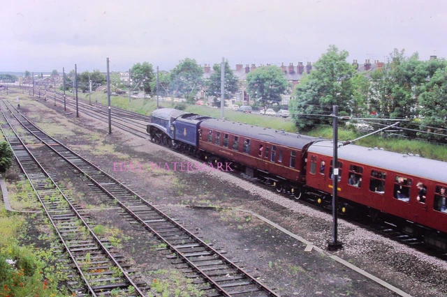 35MM SLIDE: LNER Class A4 Locomotive pulling a train (#82.320) £1.00 ...