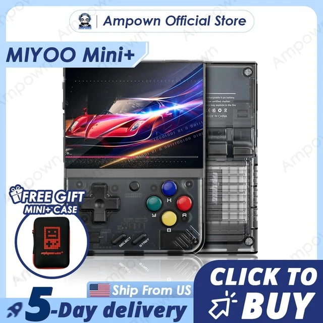 MINI PLUS PORTABLE Retro Handheld Game Console V2 Mini+ IPS Screen ...