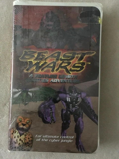 TRANSFORMERS - BEAST Wars: A Feature Length Beasties Adventure VHS NEW ...