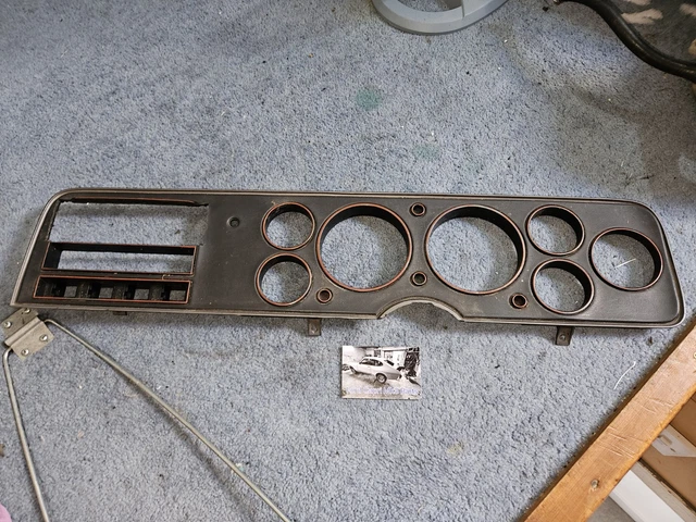 FORD CAPRI MK2 Mk3 dash fascia panel 6 clock Instrument cluster £72.47 ...