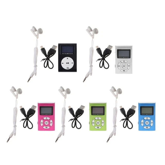 MX-808 MINI USB Aluminum LCD Screen 32GB TF Card Digital Music MP3 for ...