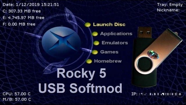 ORIGINAL XBOX SOFTMOD USB Flash Drive and extras disc (PAL) £12.99 ...