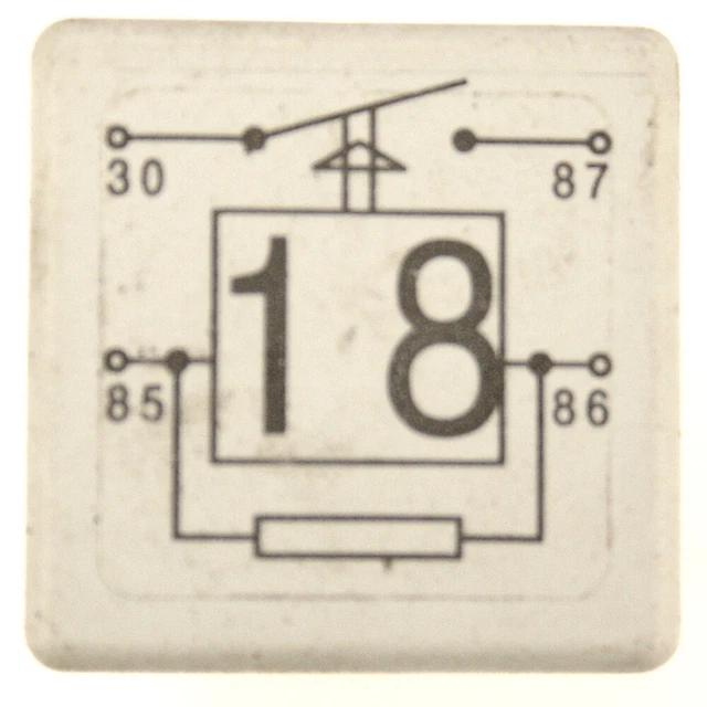 VW GOLF MK2 Load Reduction Relay 40A Number 18 191937503 £2.99 ...