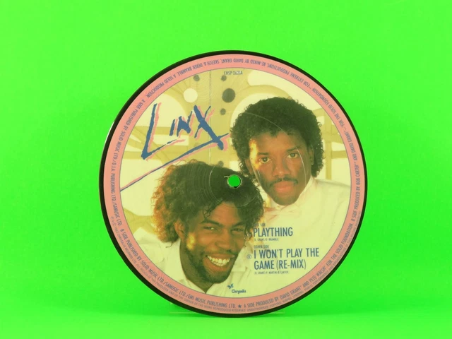 LINX PLAYTHING (PICTURE DISC) (140) 2 Track 7" Single including Plain Paper Slee $12.02 ...