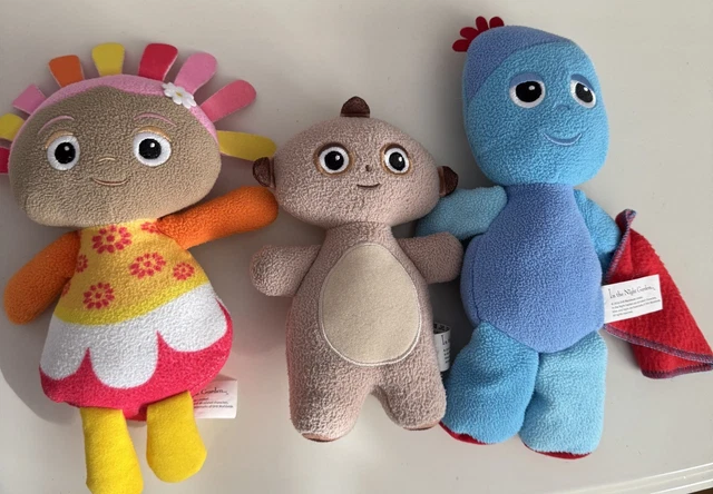 IN THE NIGHT Garden Bundle Iggle Piggle Upsy Daisy Makka Pakka plush ...