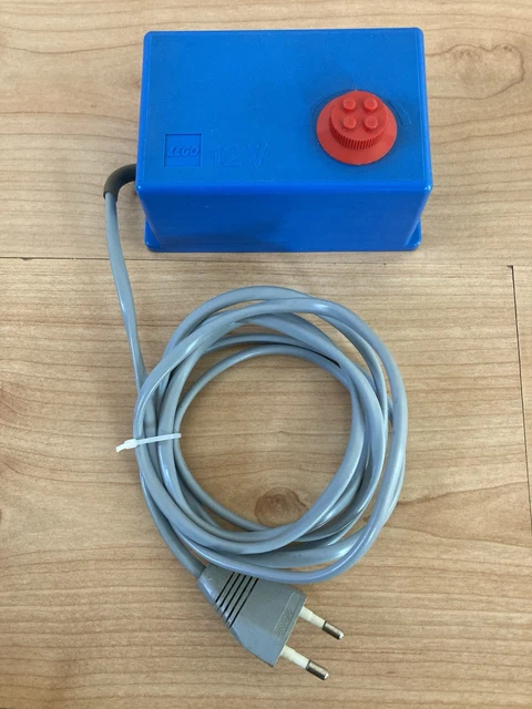 LEGO VINTAGE TRAIN 12V Transformer for 220V Pack, bb0092 works ...