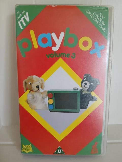 PLAYBOX VOLUME 3 CHILDREN'S VIDEO DOG & CAT Pat Coombs Keith Chegwin ...
