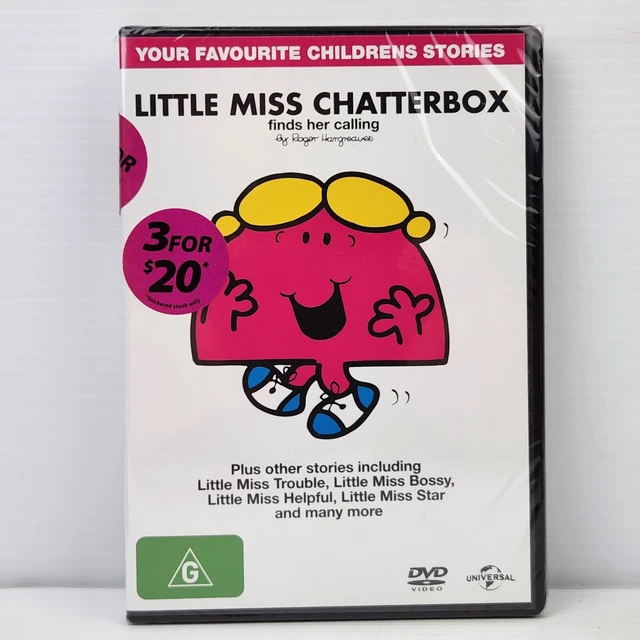 LITTLE MISS CHATTERBOX Finds Her Calling DVD Movie 2011 Children Family ...